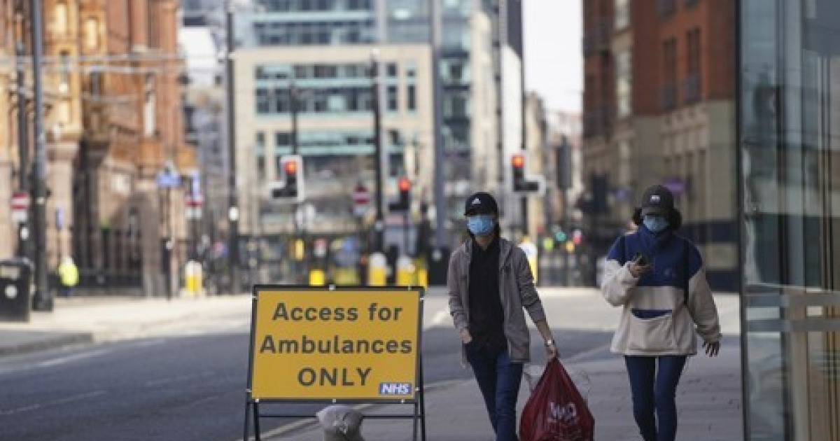 Virus Outbreak Britain
