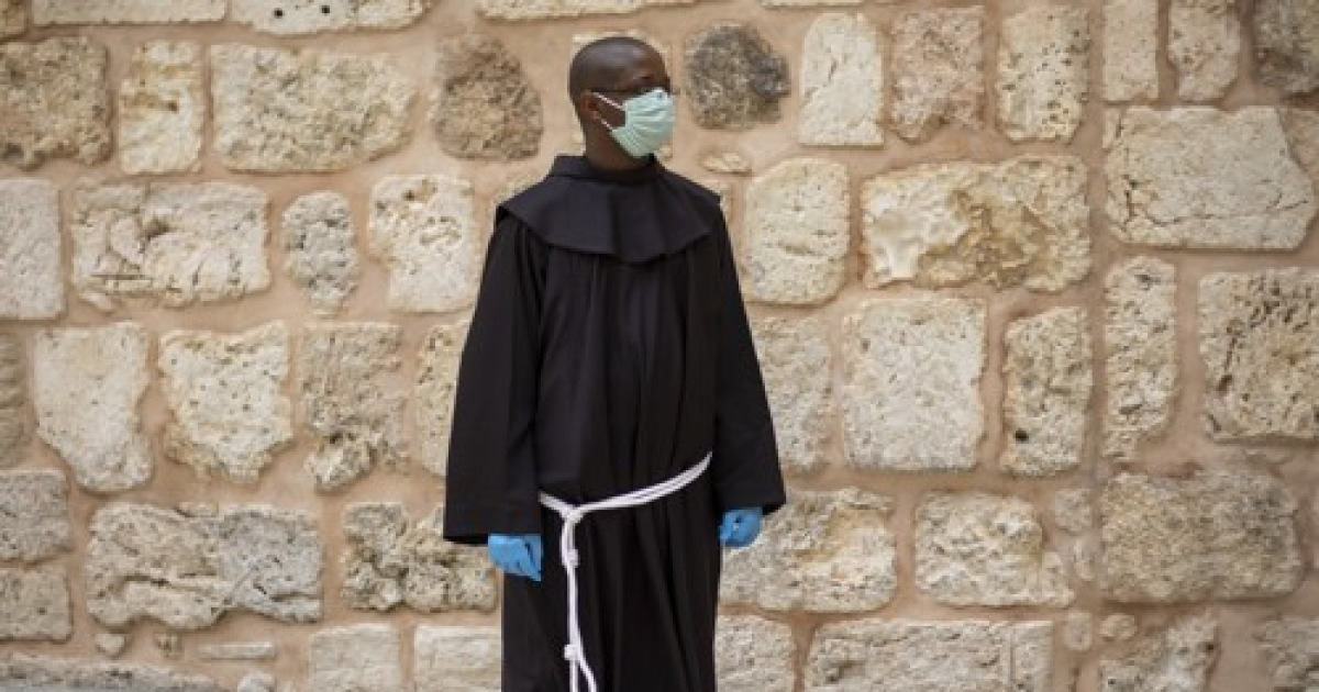 Virus Outbreak Mideast Jerusalem Holy Thursday