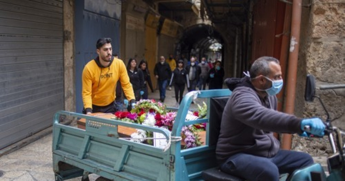 Virus Outbreak Mideast Jerusalem Holy Thursday
