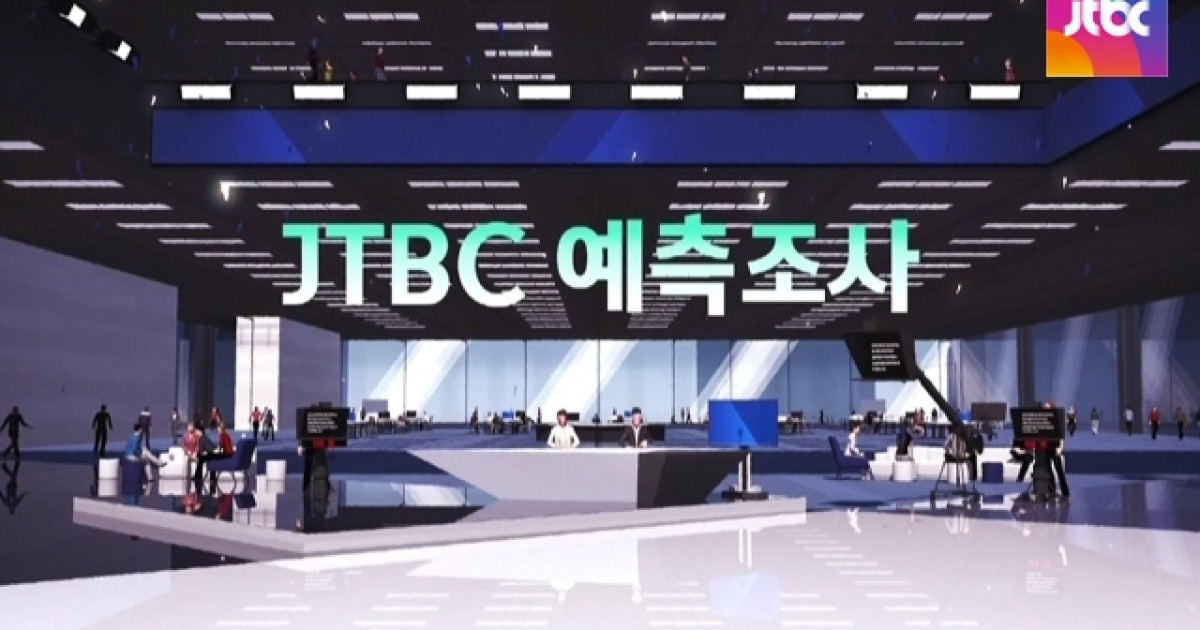 JTBC 예측조사 vs '72억원' 출구조사..결과 봤더니