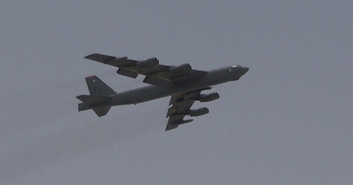 美 공군 B-52H 전략폭격기 5대, 괌에서 철수