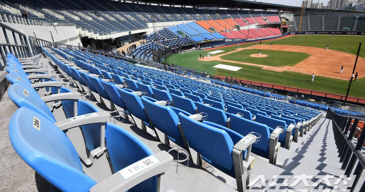 [포토] 무관중 경기로 진행되는 KBO 연습경기