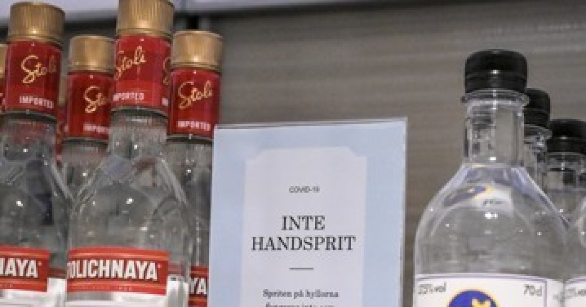 SWEDEN ALCOHOL PANDEMIC CORONAVIRUS