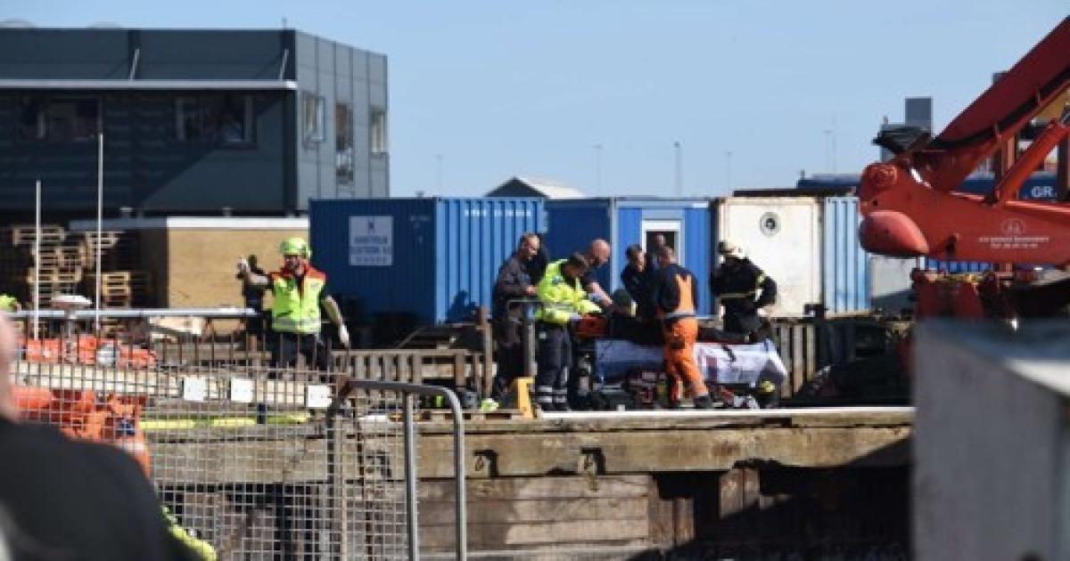 DENMARK SHIP GAS EXPLOSION