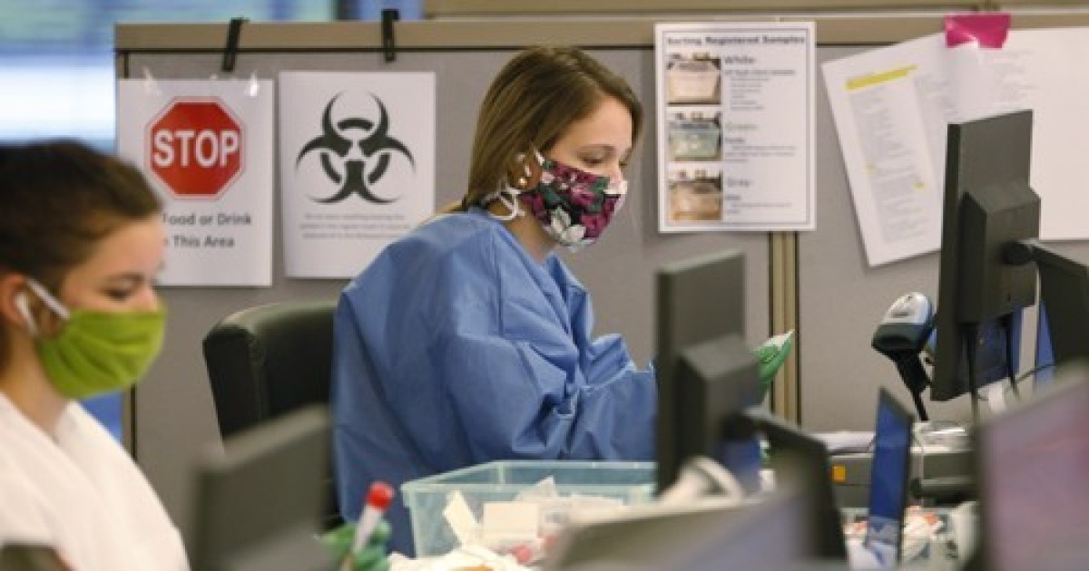 Virus Outbreak Virginia Testing