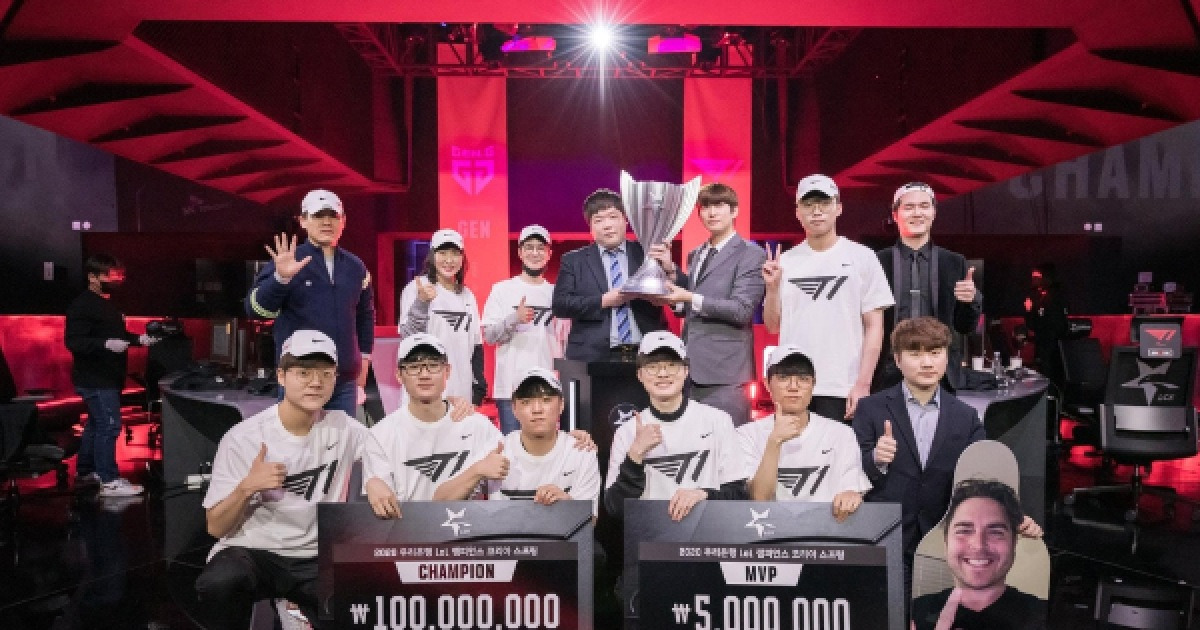 2020 LoL Champions Korea spring finals finish with a live-stream ...