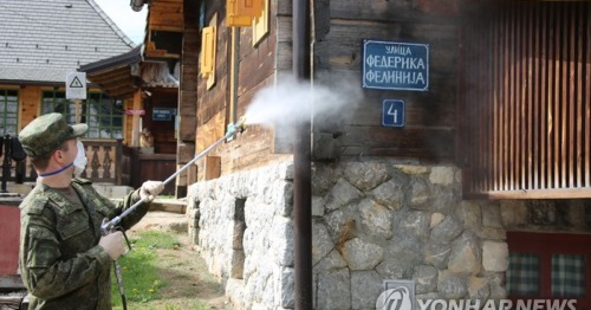 SERBIA RUSSIA HEALTH CORONAVIRUS COVID19