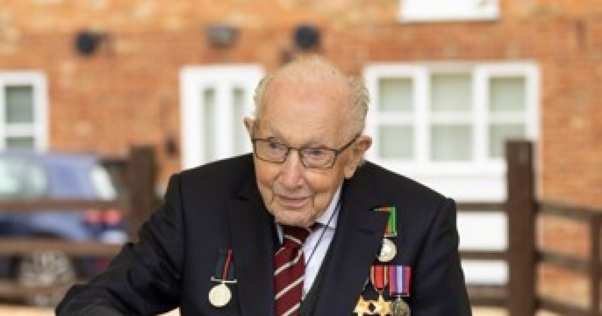 BRITAIN CAPTAIN TOM MOORE BIRTHDAY