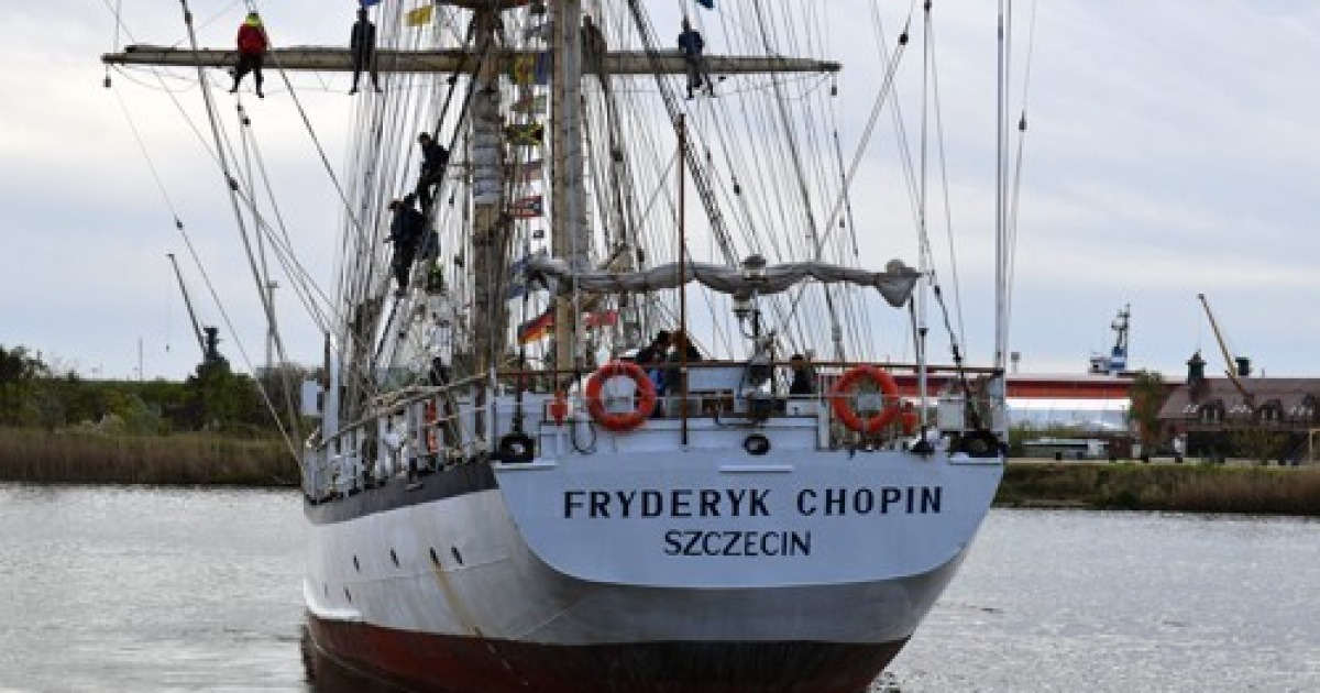 POLAND FRYDERYK CHOPIN SAILING SHIP