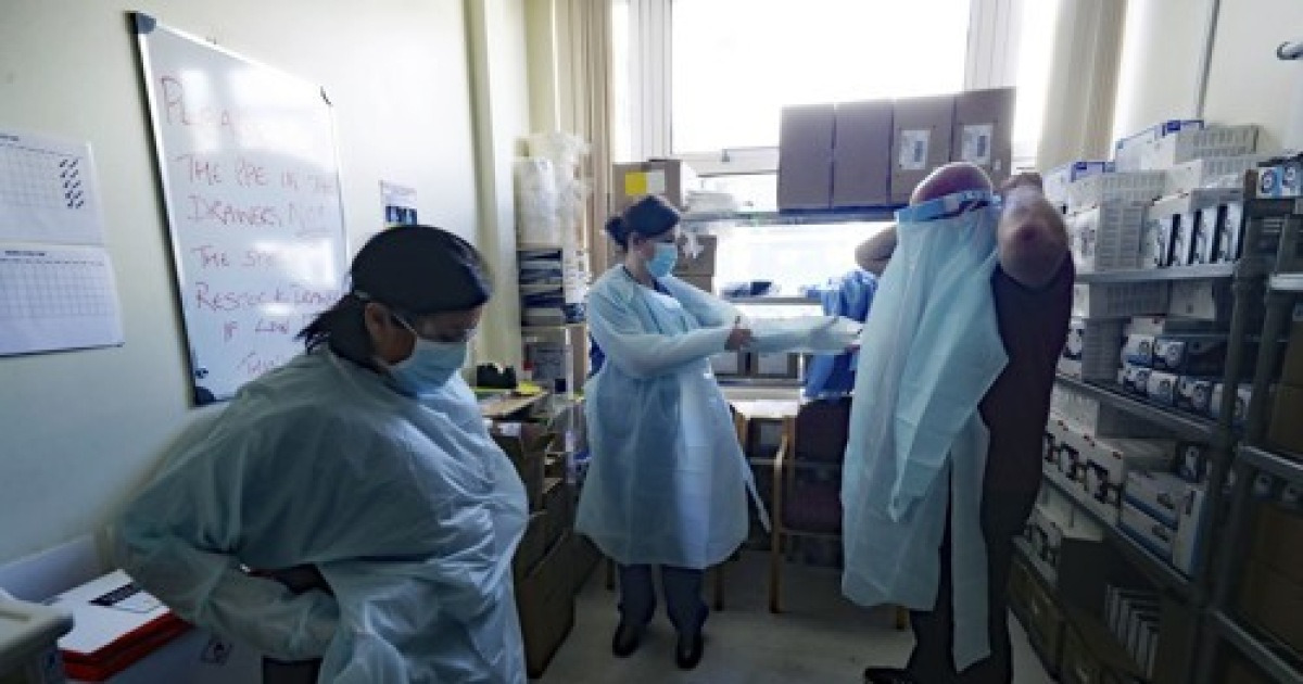 Virus Outbreak Northiern Ireland