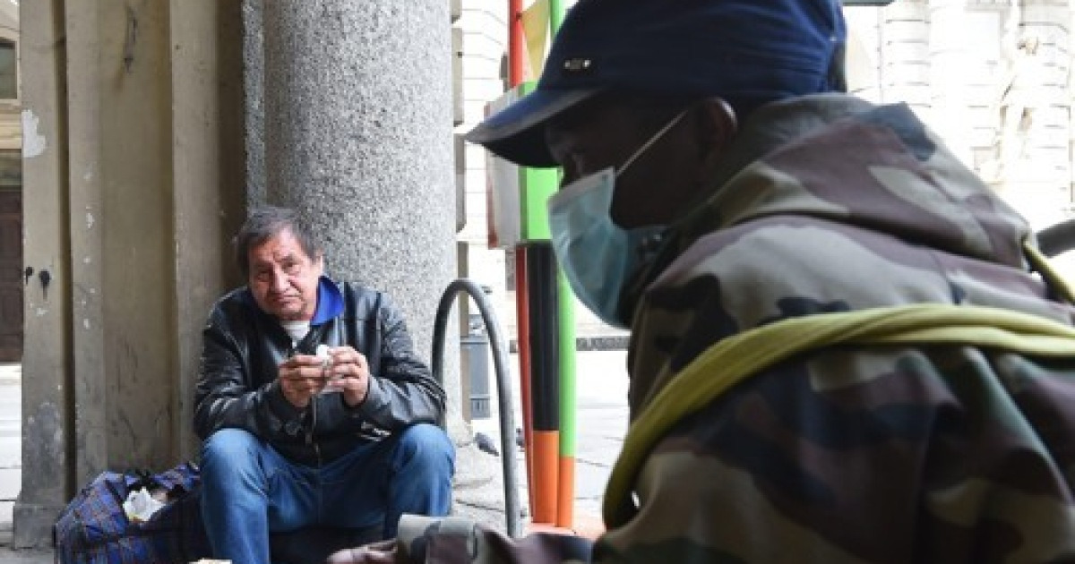 ITALY HOMELESSNESS PANDEMIC CORONAVIRUS COVID19