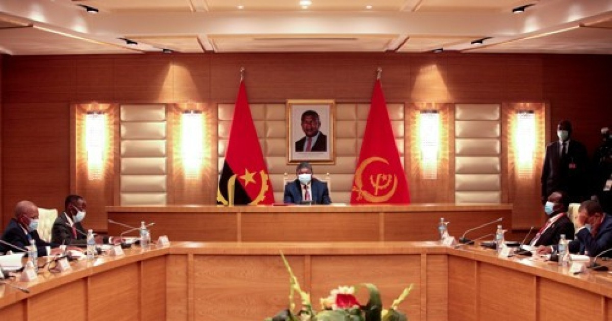 ANGOLA COUNCIL OF THE REPUBLIC MEETING PANDEMIC CORONAVIRUS