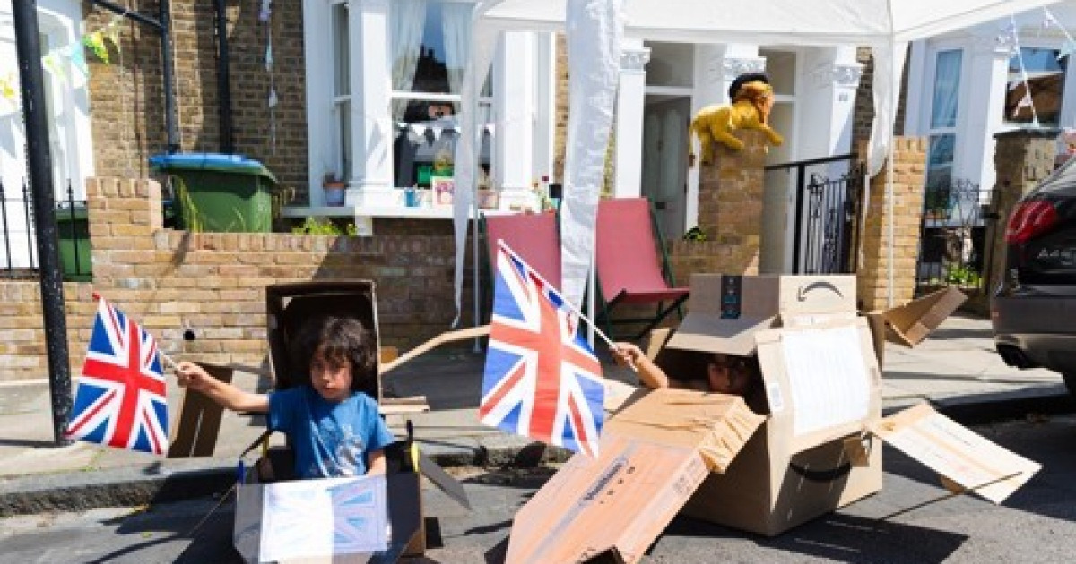 BRITAIN VICTORY DAY