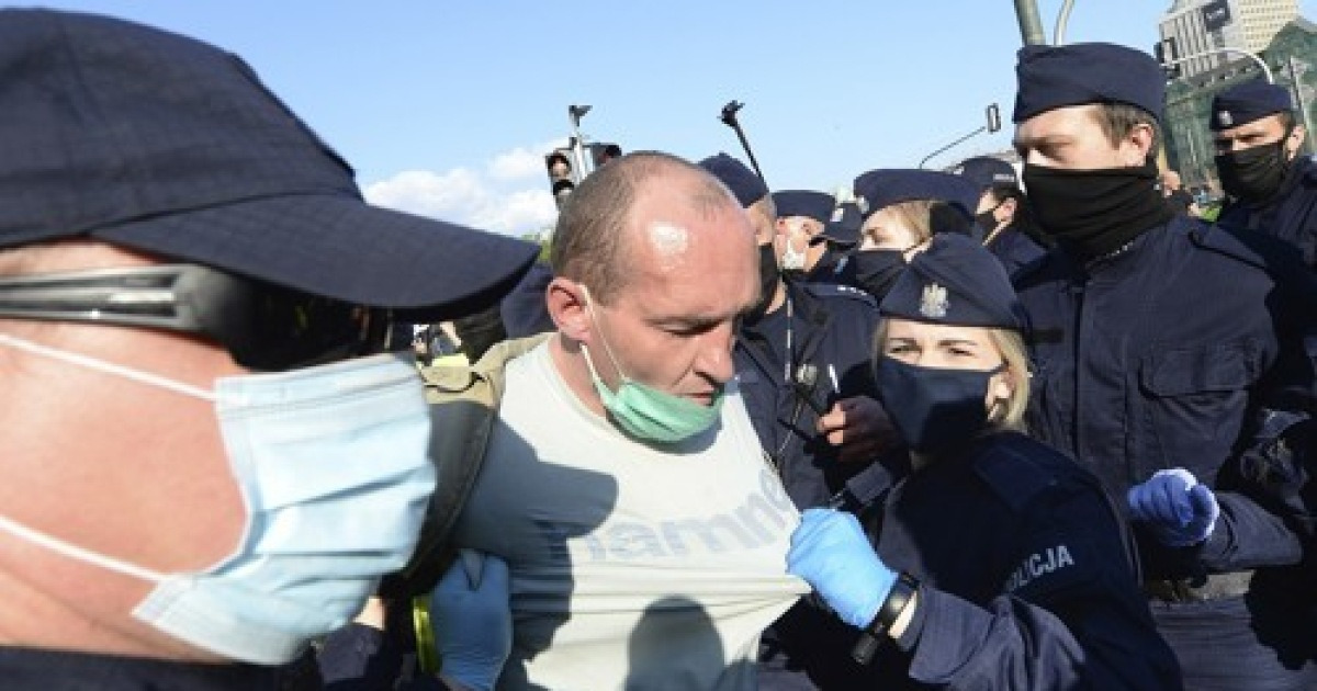 Virus Outbreak Poland Politics