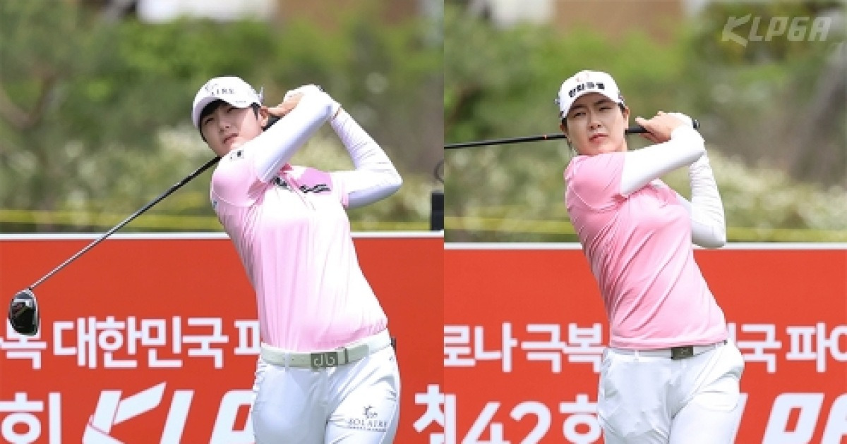 '비슷한 듯 다른' 봄을 연상시키는 박성현·이정민 [KLPGA 챔피언십]