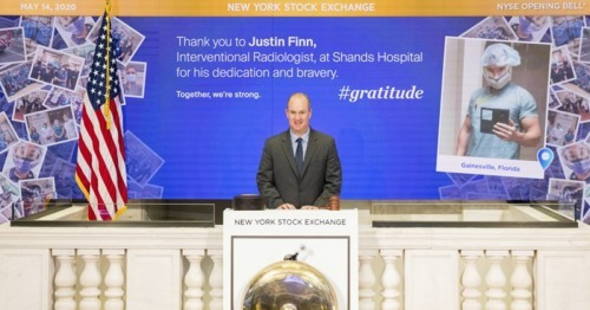 New York Stock Exchange Gratitude Campaign