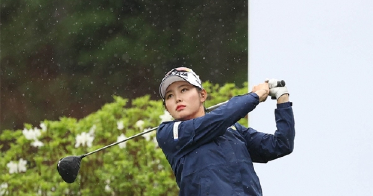 흔들림 없는 현세린 프로의 견고한 티샷 [KLPGA 챔피언십]