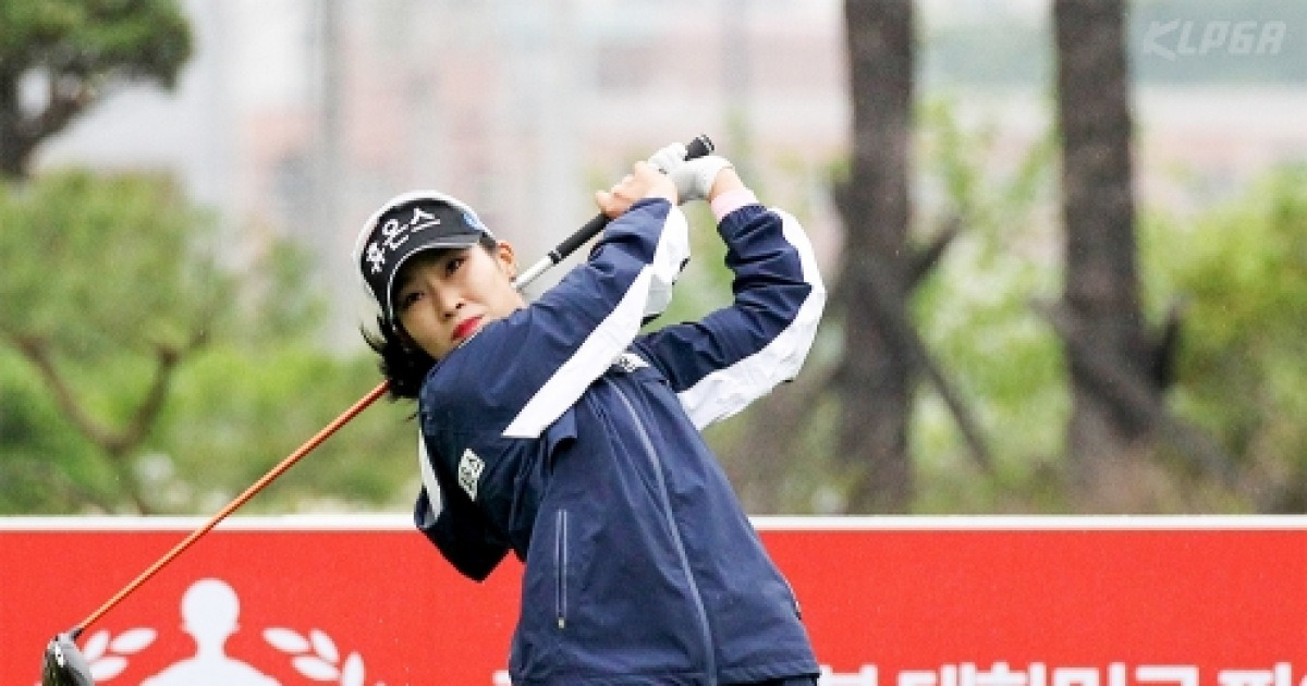 공미정 프로의 호쾌한 티샷 [KLPGA 챔피언십]