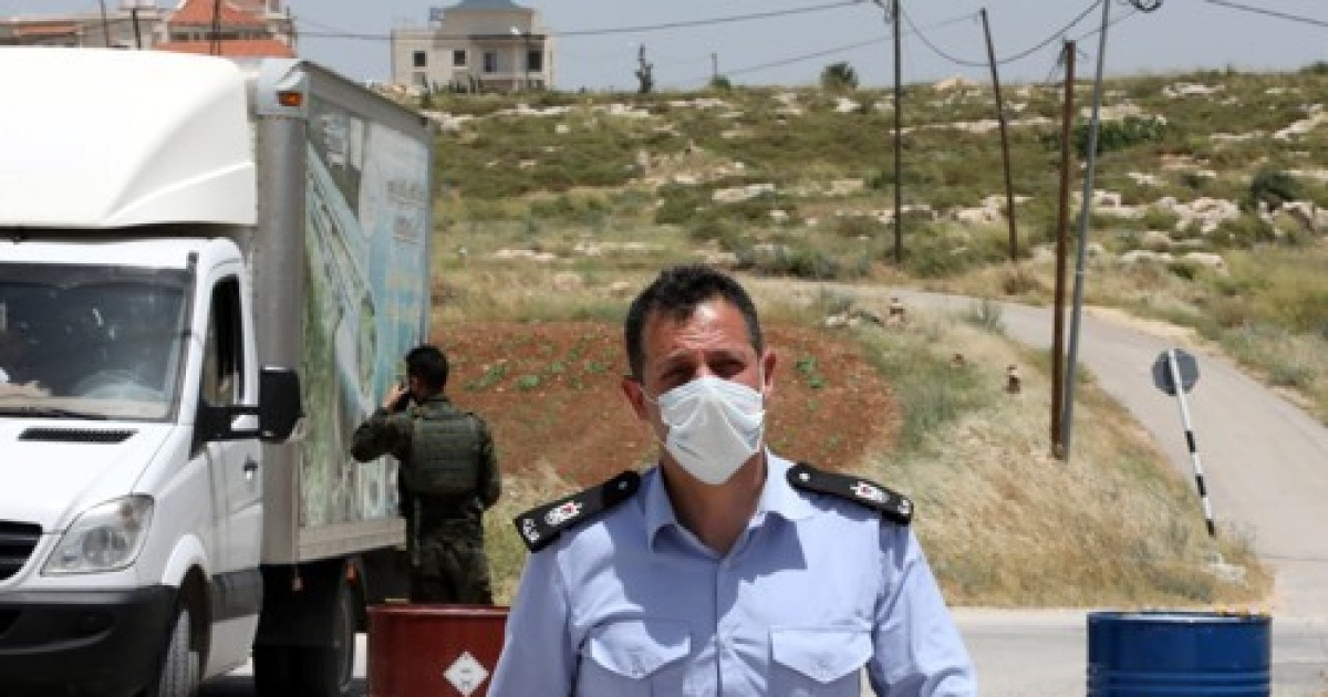 MIDEAST PALESTINE CHECKPOINT