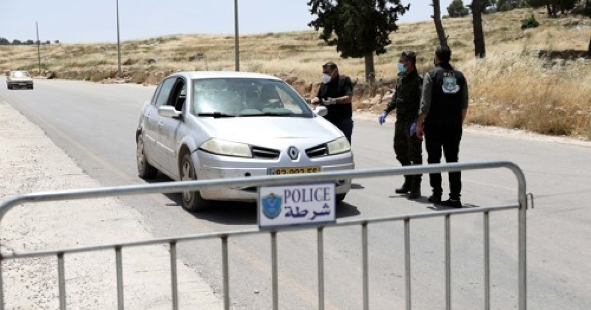 MIDEAST PALESTINE CHECKPOINT