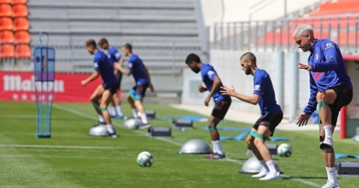 SPAIN SOCCER ATLETICO MADRID