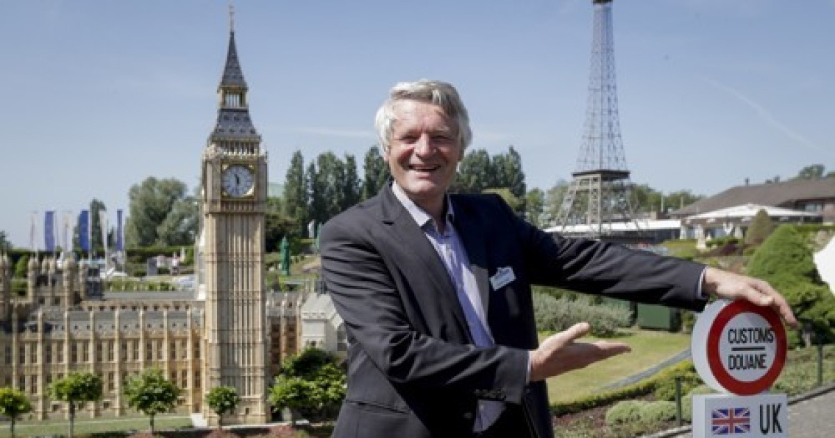 BELGIUM MINIATURE EUROPE BREXIT BORDER