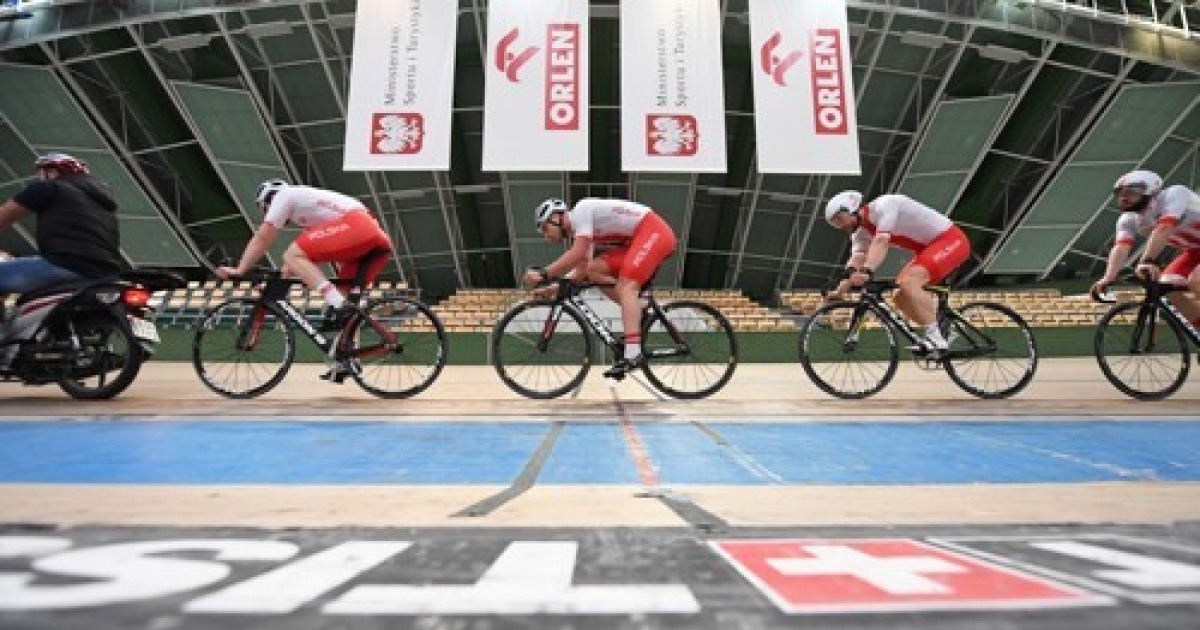 POLAND TRACK CYCLING PANDEMIC CORONAVIRUS COVID19