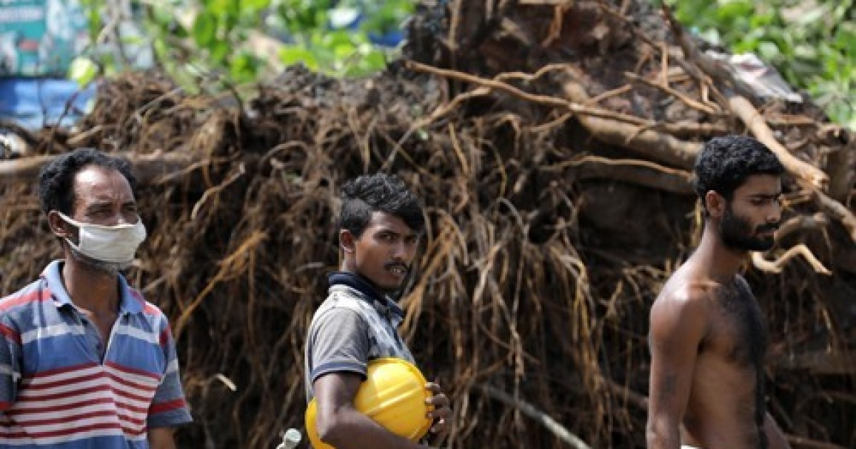 INDIA WEATHER CYCLONE AMPHAN AFTERMATH