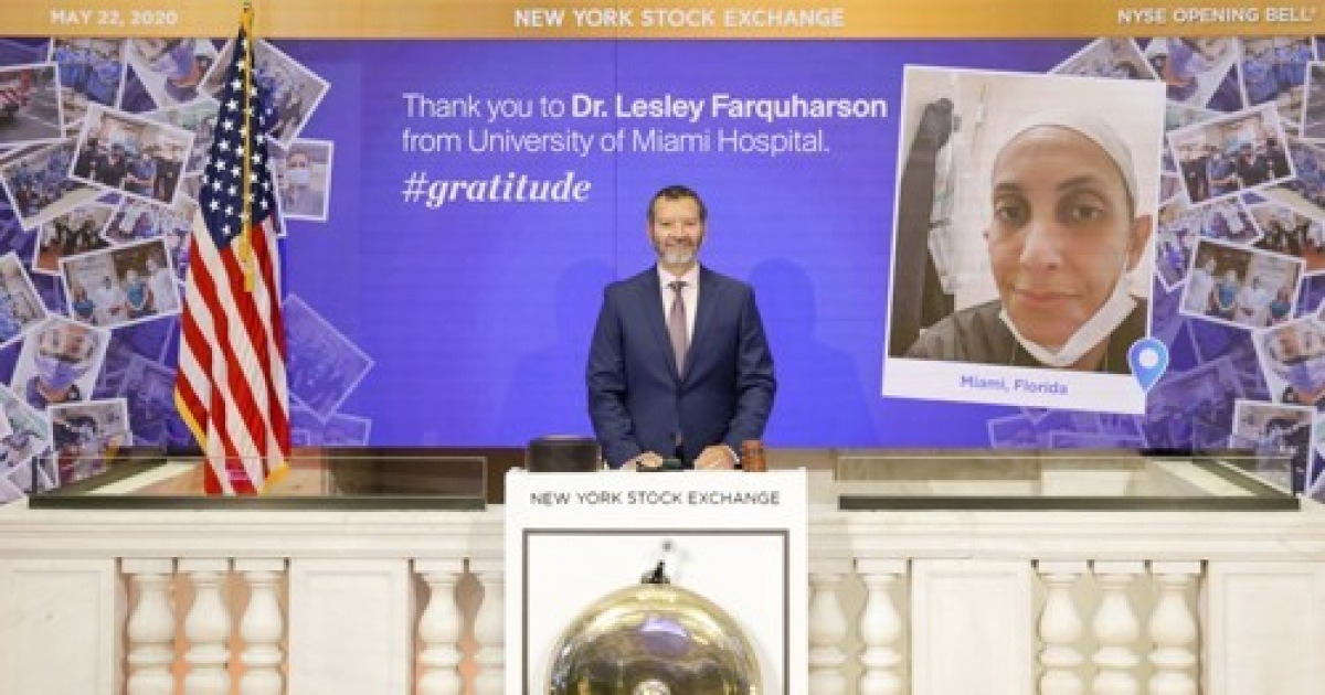 New York Stock Exchange Gratitude Campaign