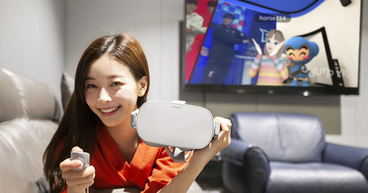 SKT '점프VR'에서 뜨거운 아바타 응원전