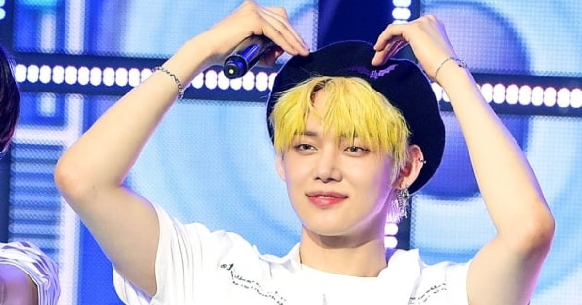 [TEN 포토]TXT 연준 '모아 사랑해요'