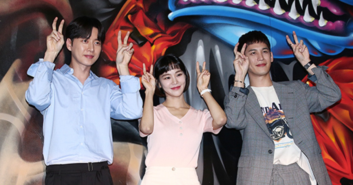 [bnt포토] 박해진-한지은-박기웅 '귀요미 3인방'