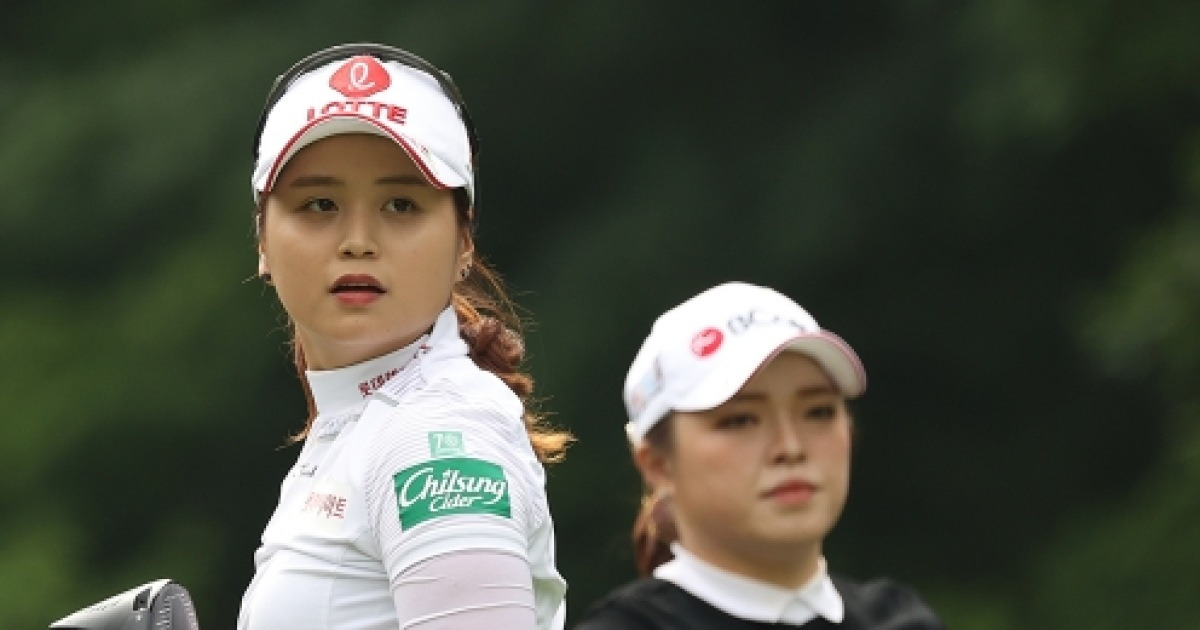 긴장감 넘치는 최혜진, 장하나 프로의 대결 [KLPGA E1채리티오픈]