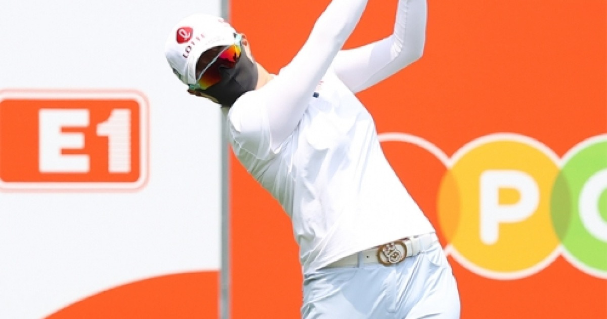 따라하고 싶은 김효주 프로의 명품 티샷 [KLPGA E1채리티오픈]