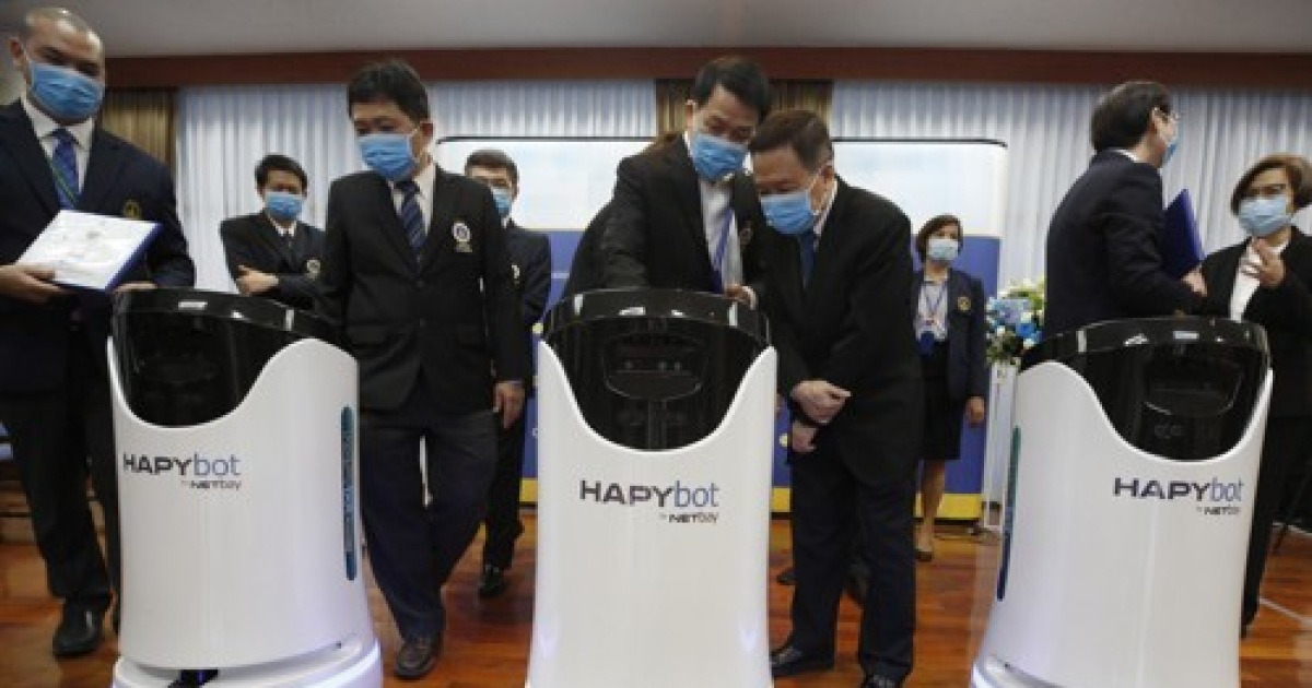 THAILAND TECHNOLOGY MEDICAL ROBOT HAPYBOT