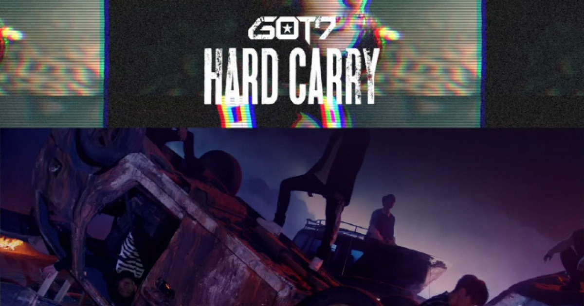 [공식] GOT7 MV '하드캐리', 유튜브 조회수 1억뷰 돌파..통산 6번째 기록