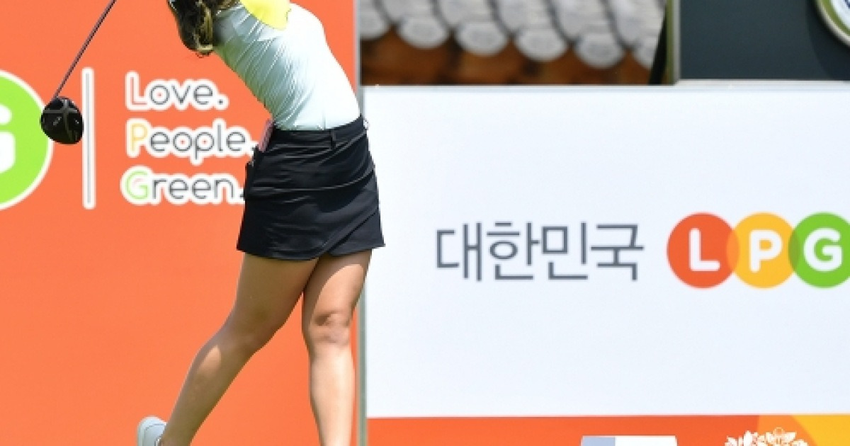 안수빈 프로의 유연한 골프 스윙 [KLPGA E1채리티오픈]