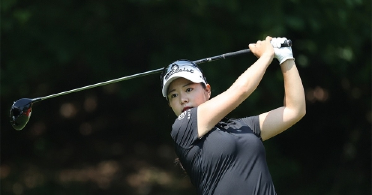 신인상 포인트 1위를 달리는 김리안 프로 [KLPGA E1채리티오픈]