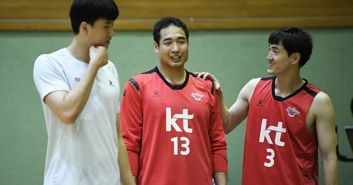 [JB포토] kt 새로운 주장 '김현민'