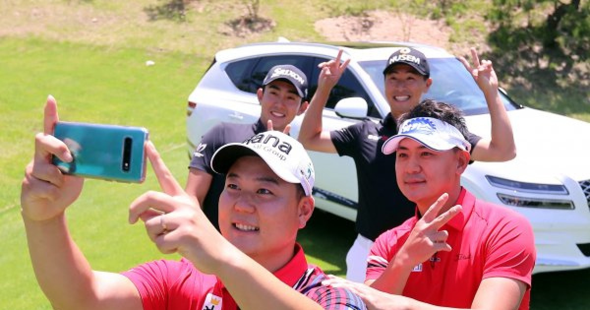 'KPGA 스킨스 게임 2020' 깜찍발랄한 셀카 타임 [포토]