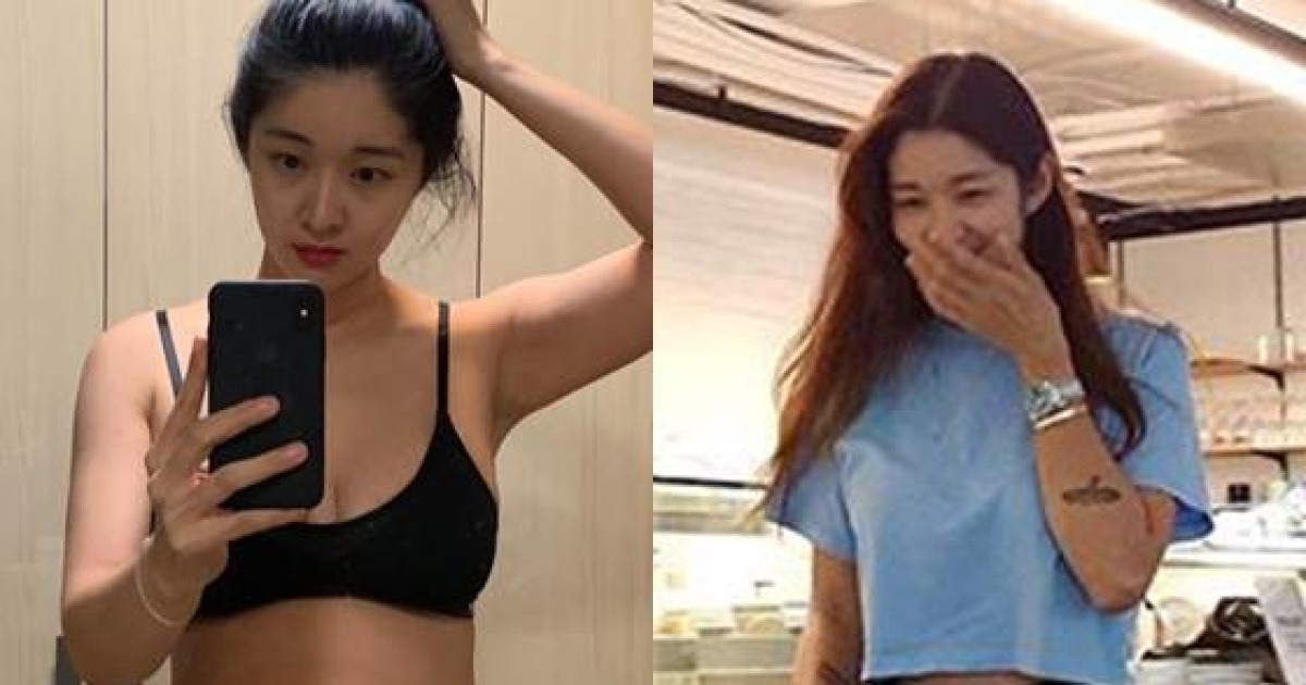 김빈우, 75kg→55kg 풍만한 뱃살 NO 다이어트 비결은?