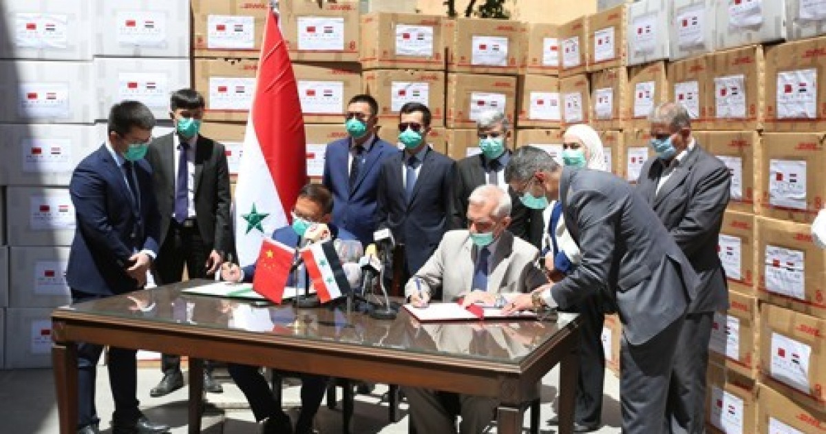 SYRIA CHINA BILATERAL RELATIONS