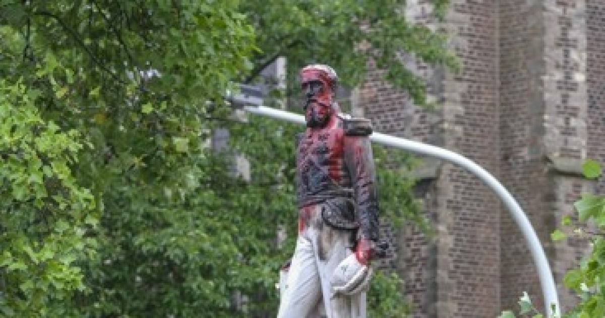 BELGIUM LEOPOLD II STATUE REMOVAL