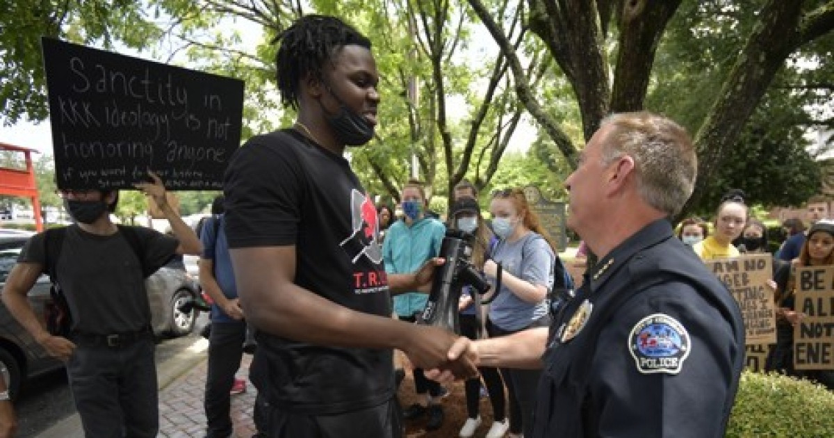 America Protest Georgia