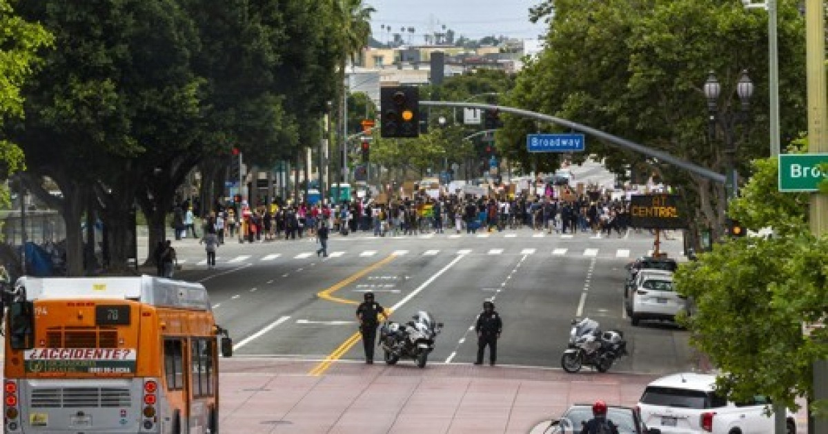 America Protests Los Angeles