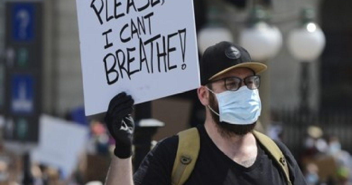America Protests Canada
