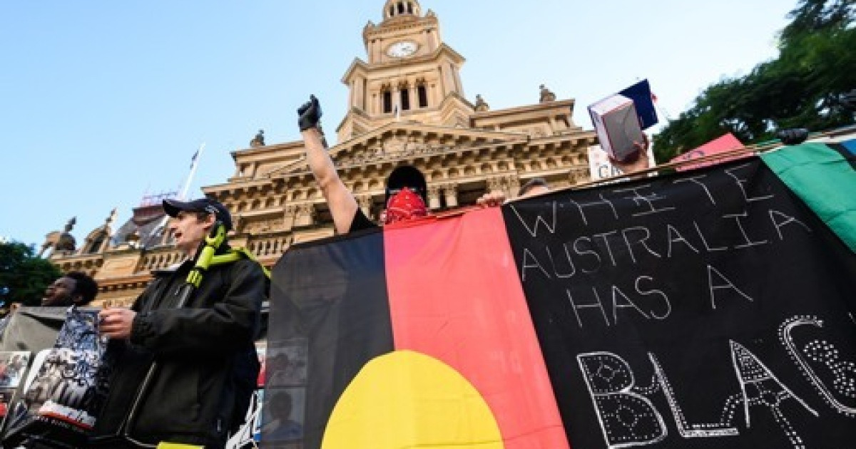 AUSTRALIA BLM PROTEST SYDNEY
