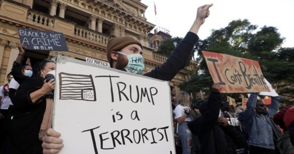 America Protests Global Australia