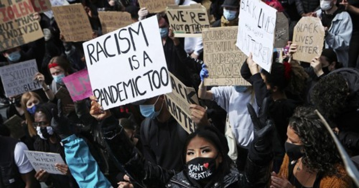 America Protests Global Britain