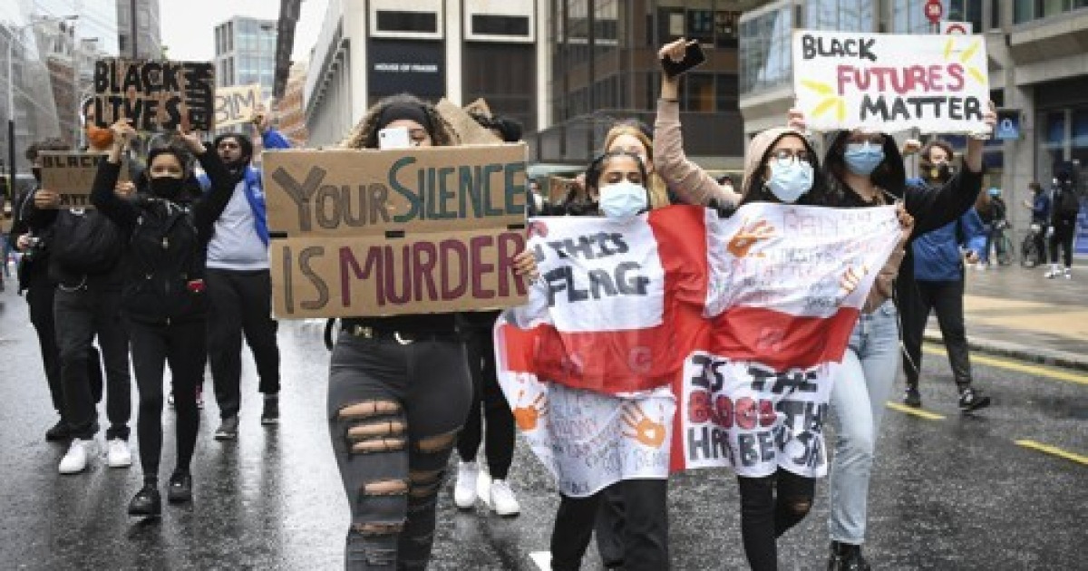 America Protests Global Britain